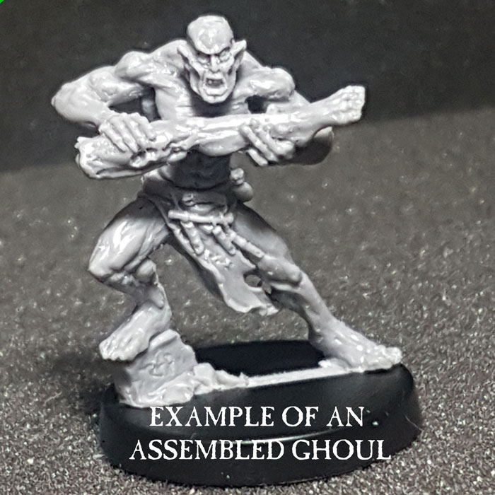 RANDOM Standing Ghouls From SET #1 [UNDEAD025_PACKof7] - £3.75 : Heresy ...